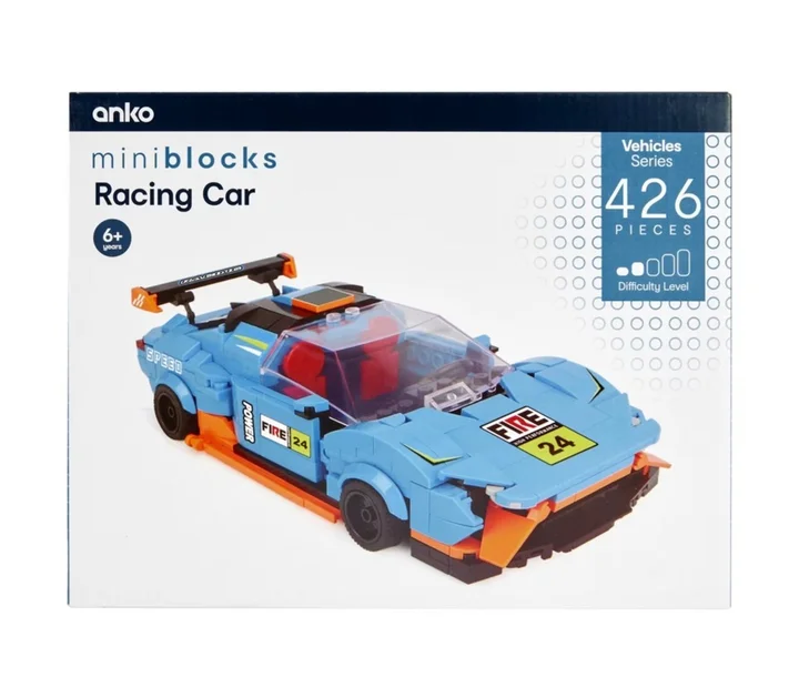 Kmart Anko 426 Piece Mini Blocks Vehicles Series: Racing Car reviews ...
