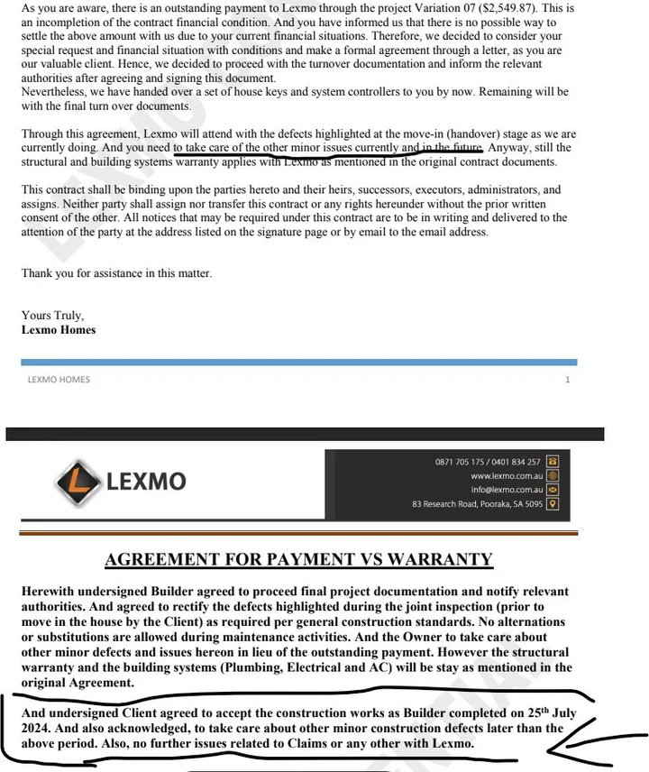 Lexmo Homes reviews | ProductReview.com.au