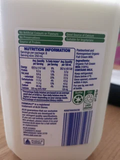 ALDI Farmdale Fresh 2L Full Cream Milk reviews | ProductReview.com.au