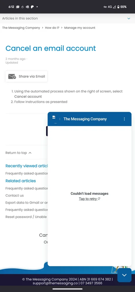 The Messaging Company reviews | ProductReview.com.au