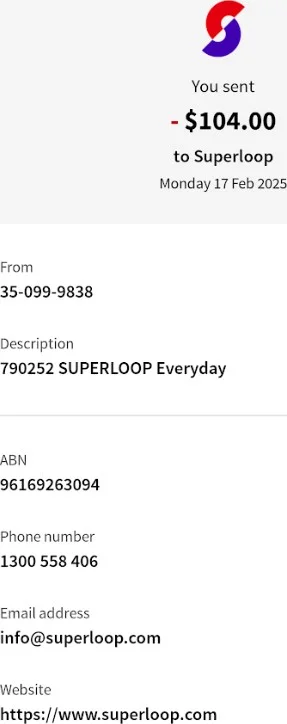 Superloop NBN 1000/50 (Home Lightspeed) reviews | ProductReview.com.au