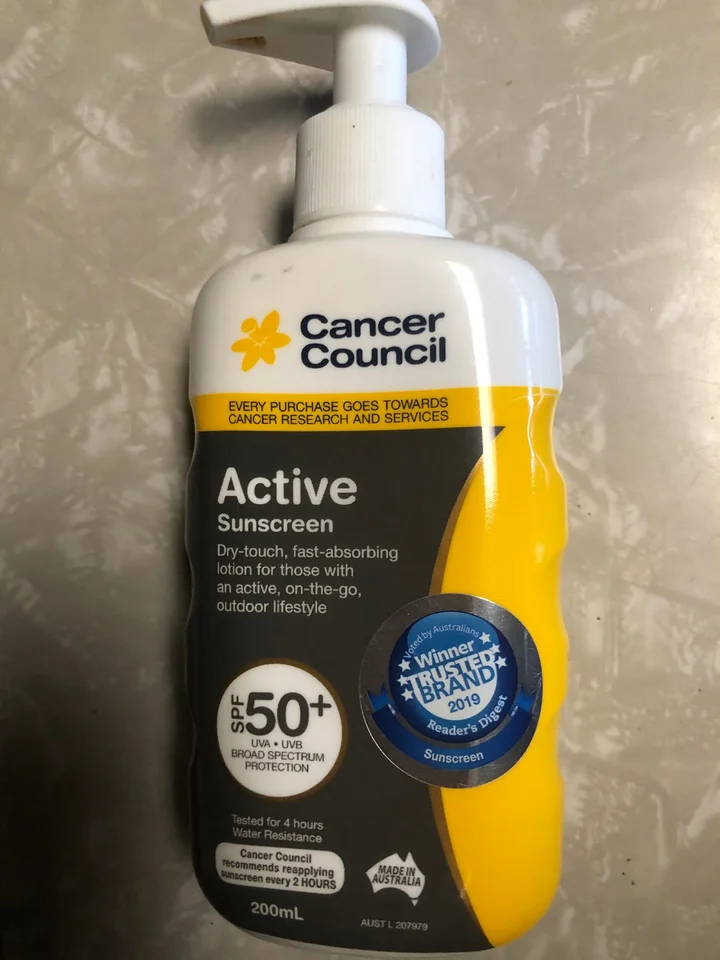 Cancer Council Active Dry Touch Sunscreen reviews | ProductReview.com.au