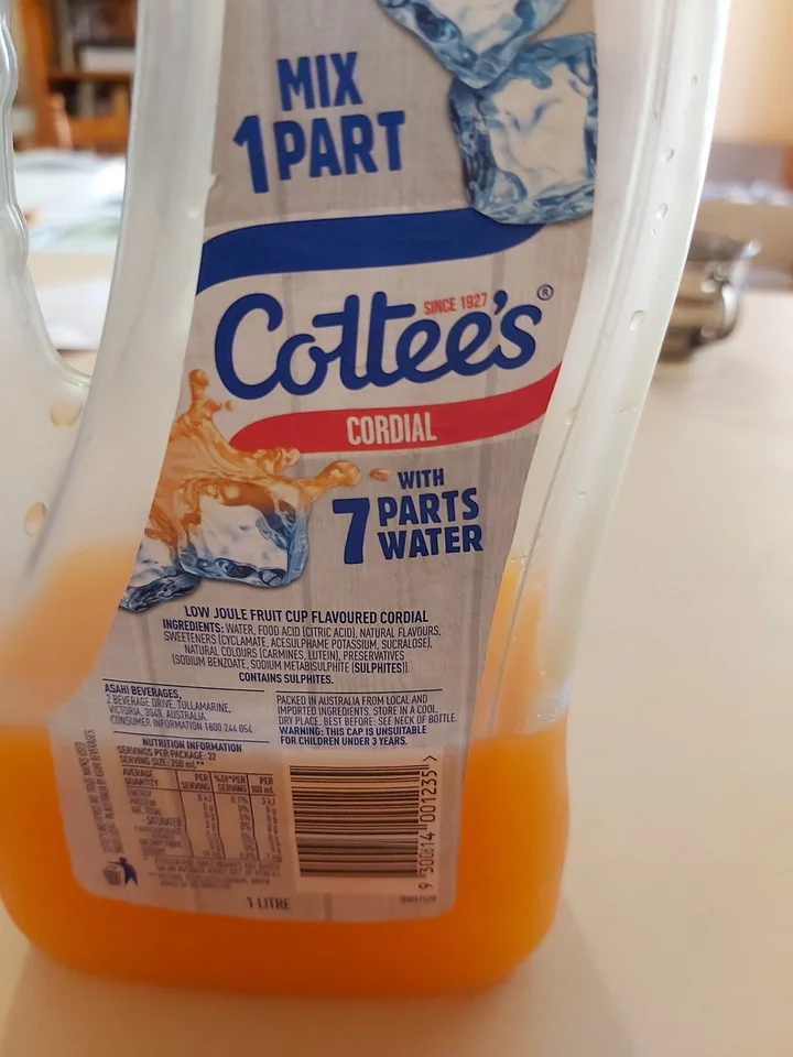 Cottees Cordial Zero Sugar Coola Lime reviews | ProductReview.com.au