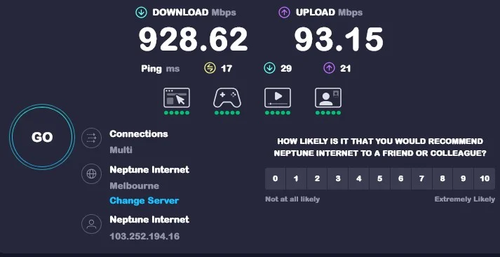 Neptune Internet reviews | ProductReview.com.au