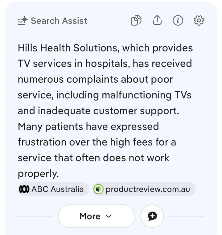 Hills Health Solutions reviews | ProductReview.com.au
