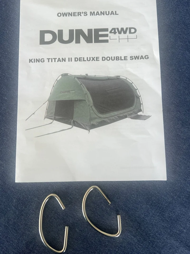 Dune 4WD King Titan Deluxe Double Swag reviews | ProductReview.com.au