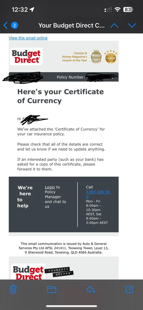 Budget Direct Car Insurance reviews | ProductReview.com.au