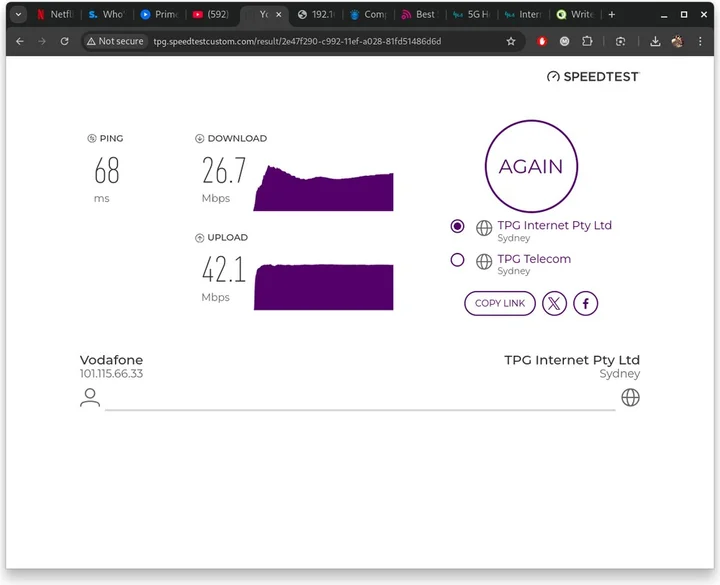 TPG Broadband 5G Home Broadband reviews | ProductReview.com.au