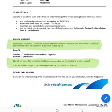 RAC Travel Insurance reviews | ProductReview.com.au