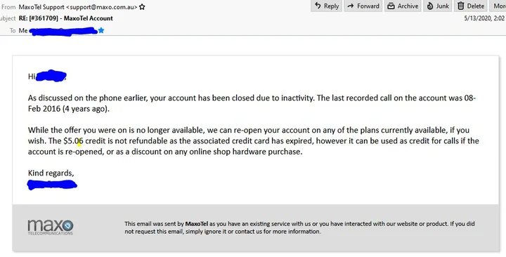 Maxo Telecommunications reviews | ProductReview.com.au