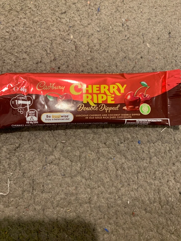 Cadbury Cherry Ripe Bar reviews | ProductReview.com.au