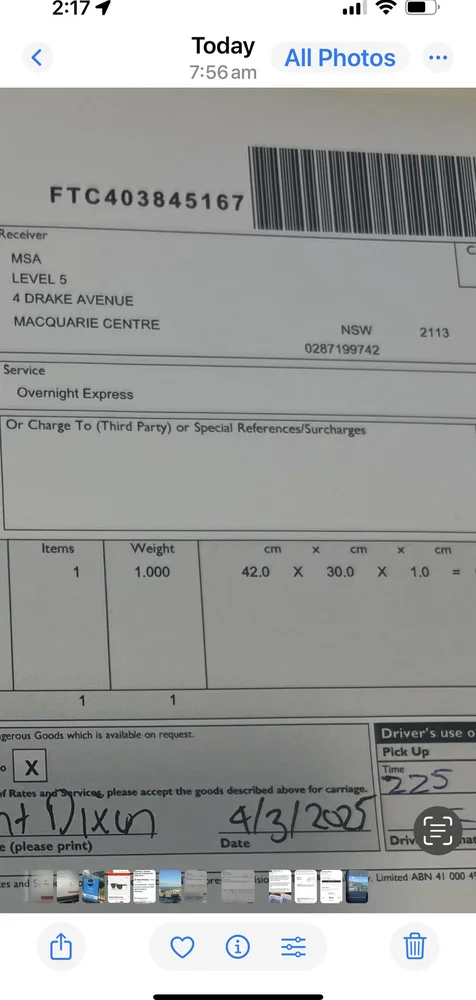 Fast Courier reviews | ProductReview.com.au