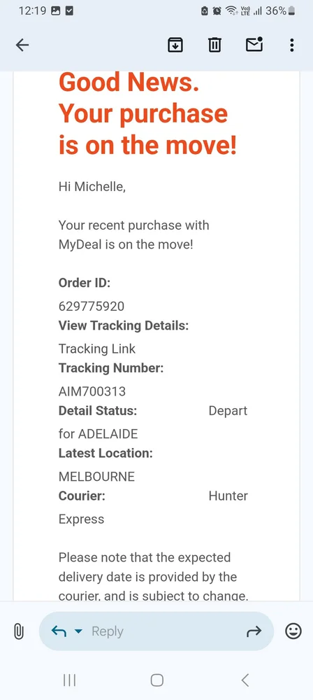 Hunter Express reviews | ProductReview.com.au