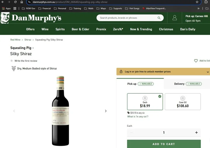 Dan Murphy's Online store reviews | ProductReview.com.au