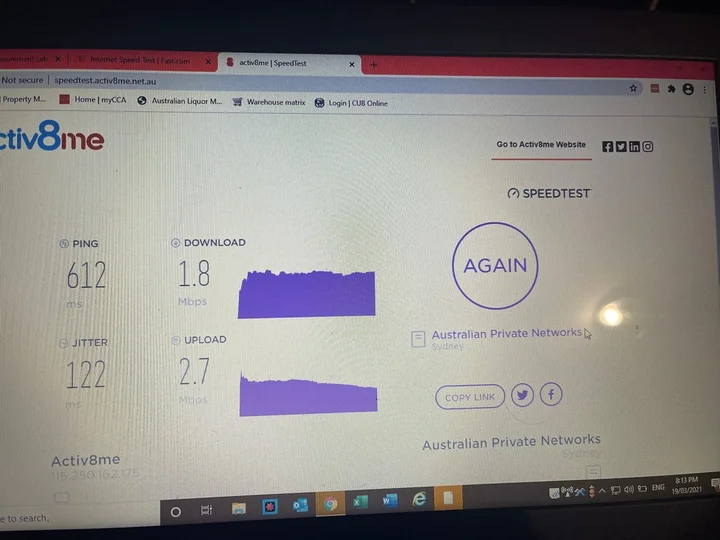 Activ8me Sky Muster reviews | ProductReview.com.au