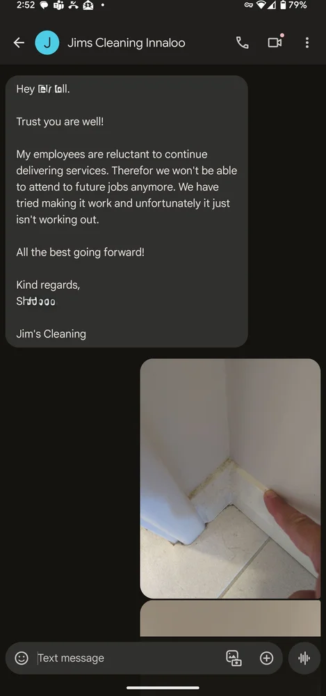 Jim's Cleaning Group - Home & Office Cleaning reviews | ProductReview ...