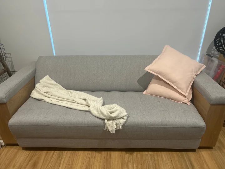 Ecosa Rio Timber Sofa Bed reviews | ProductReview.com.au