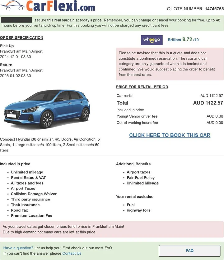 CarFlexi reviews | ProductReview.com.au