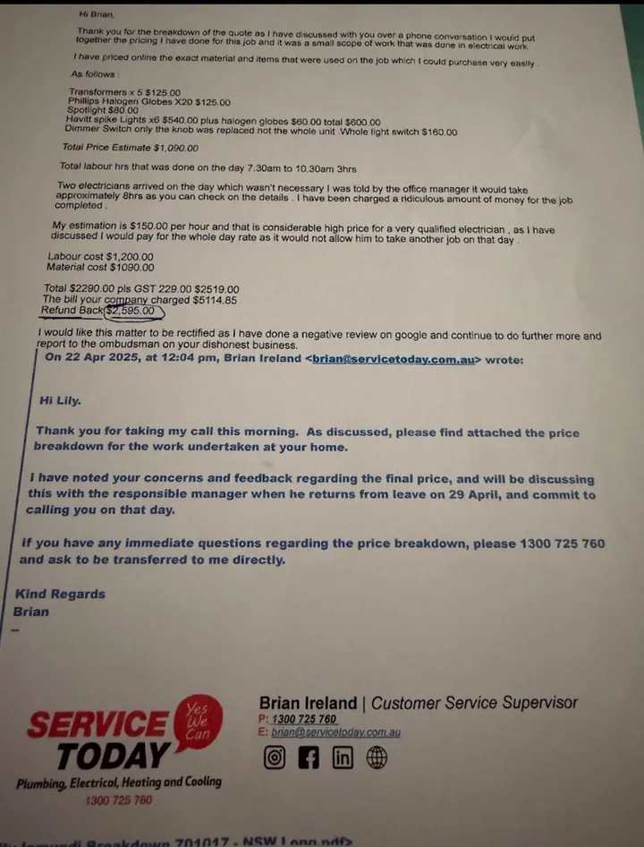 Service Today reviews | ProductReview.com.au