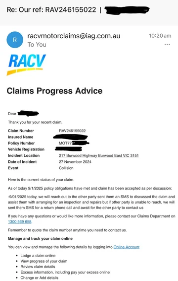 RACV Car Insurance reviews | ProductReview.com.au