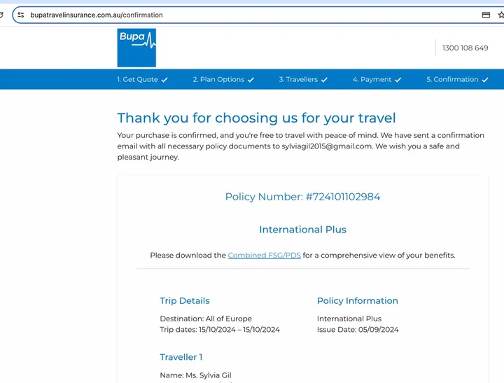 Bupa Travel Insurance reviews | ProductReview.com.au