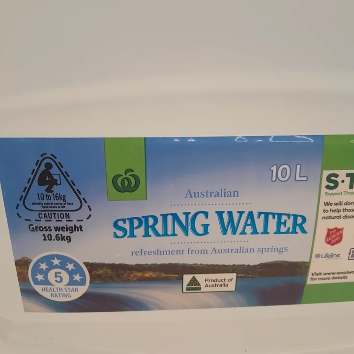 Woolworths Australian Spring Water reviews | ProductReview.com.au