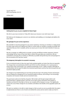 Aware Super reviews | ProductReview.com.au