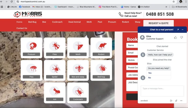 Morris Pest Control reviews | ProductReview.com.au