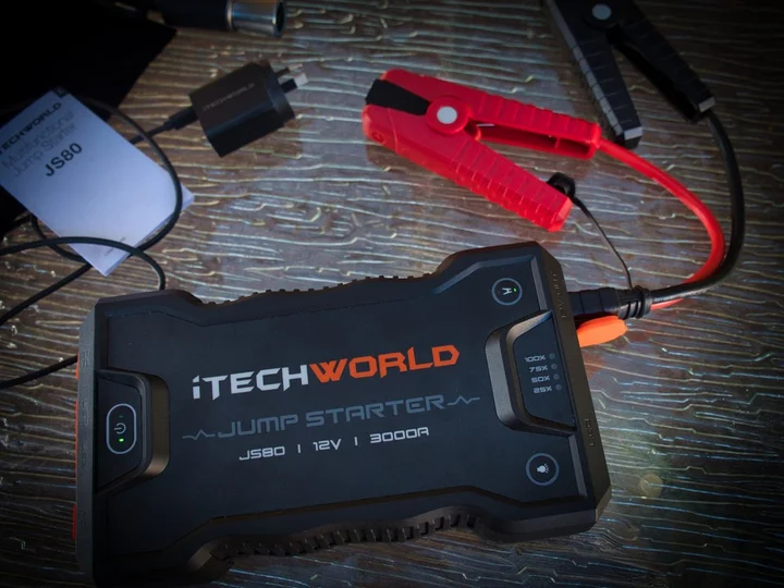 iTechworld 3000A Portable Jump Starter & Backup Power Bank JS80 reviews ...