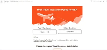 Fast Cover Travel Insurance reviews | ProductReview.com.au