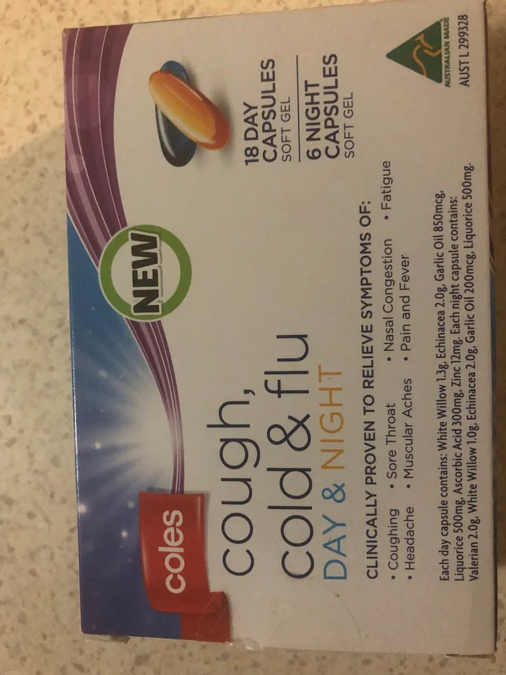 Coles Cold and Flu Day & Night reviews | ProductReview.com.au