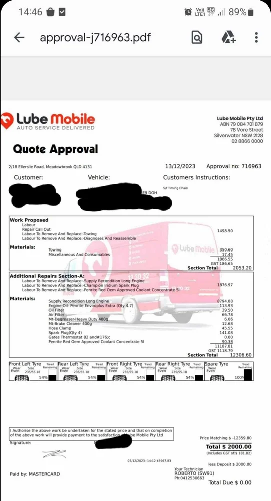 Lube Mobile reviews | ProductReview.com.au