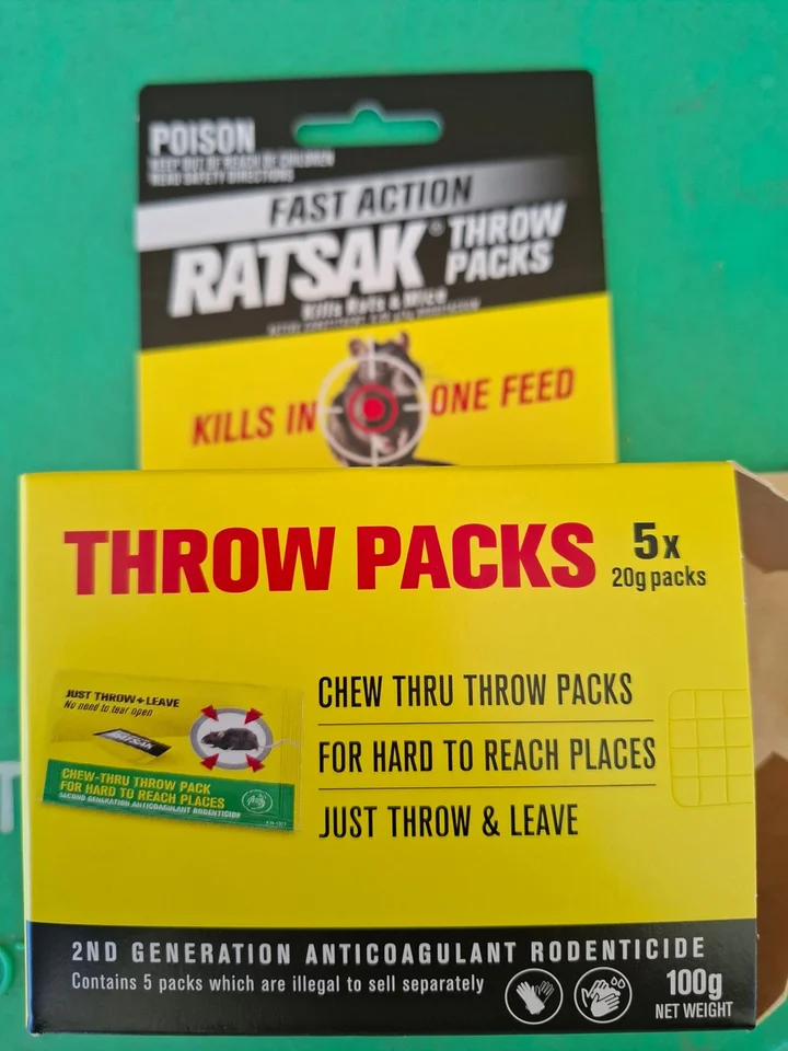 Ratsak Fast Action Throw Packs reviews | ProductReview.com.au
