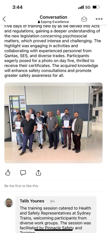 Pinnacle Safety and Training reviews | ProductReview.com.au