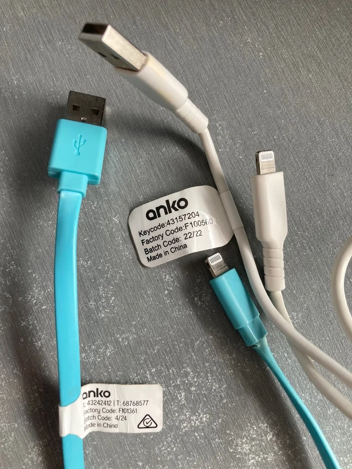 Kmart Anko White USB to Lightning Cable reviews | ProductReview.com.au