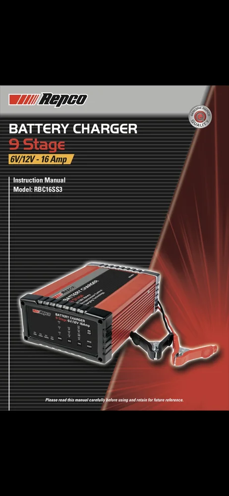Repco Battery Charger 9 Stage RBC16SS3 reviews | ProductReview.com.au
