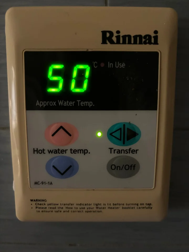 Rinnai Water Controller reviews | ProductReview.com.au