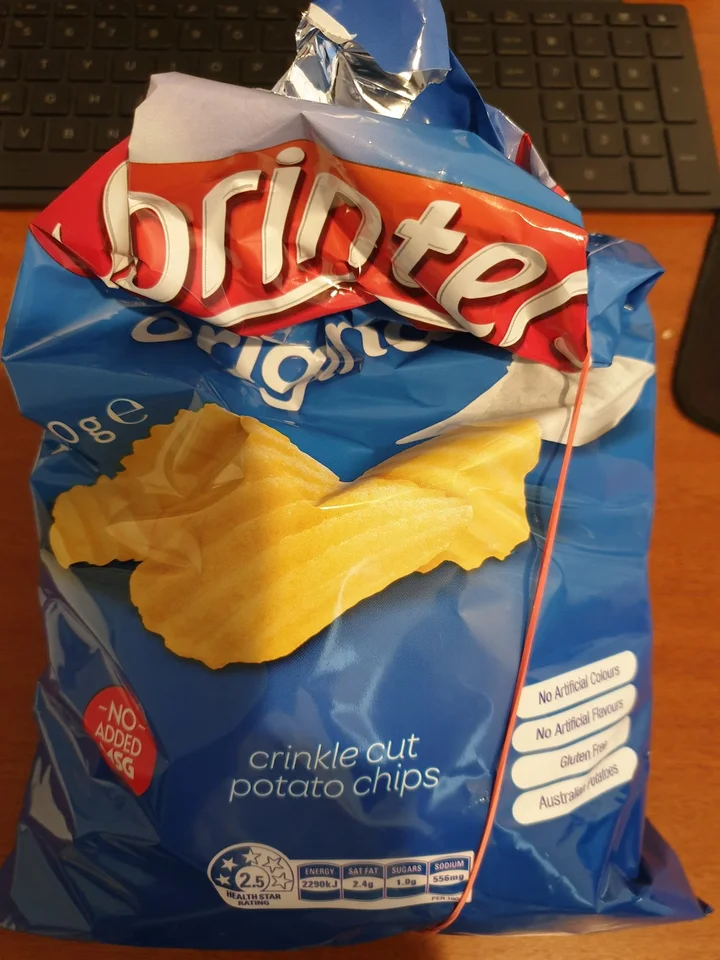 ALDI Sprinters Original Crinkle Cut Potato Chips reviews ...