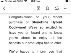 StoneDine Cookware reviews | ProductReview.com.au