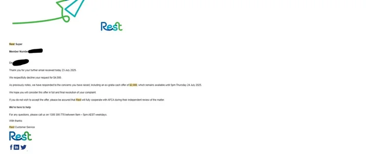 Rest Superannuation reviews | ProductReview.com.au