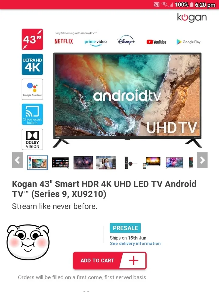 Kogan Series 9 XU9210 reviews | ProductReview.com.au