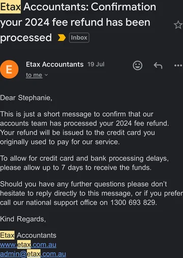 Etax Accountants reviews | ProductReview.com.au