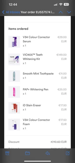 Hismile V34 Colour Corrector Serum reviews | ProductReview.com.au