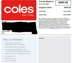 Australia Post Gift Card reviews | ProductReview.com.au