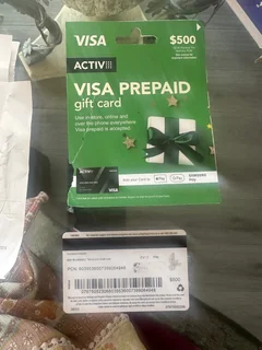 Activ Visa Prepaid Gift Card reviews | ProductReview.com.au
