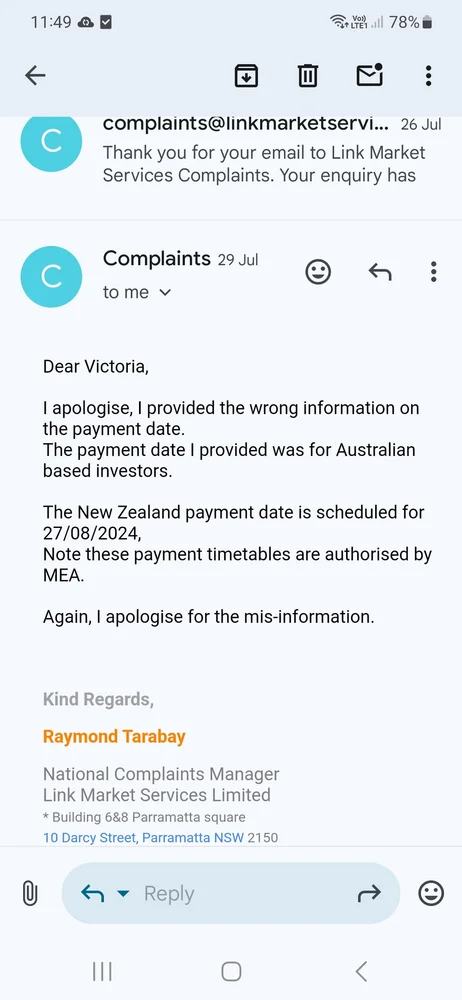 Link Market Services reviews | ProductReview.com.au