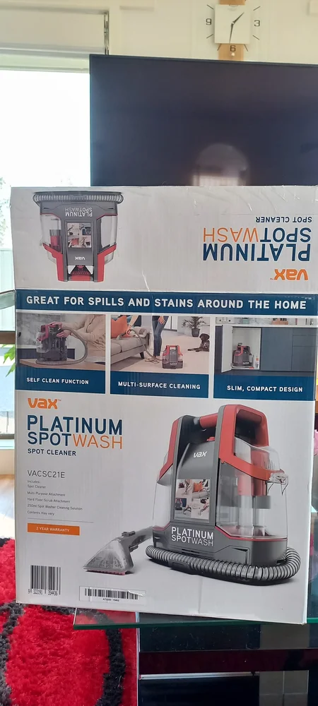 VAX Platinum Spot Wash Spot Cleaner VACSC21E reviews | ProductReview.com.au