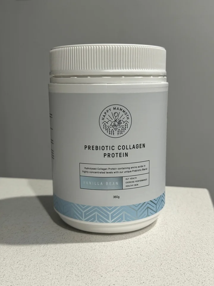 Happy Mammoth Prebiotic Collagen Protein reviews | ProductReview.com.au