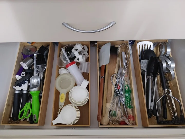 Kmart Anko Large & Wide Bamboo Drawer Tidy reviews | ProductReview.com.au