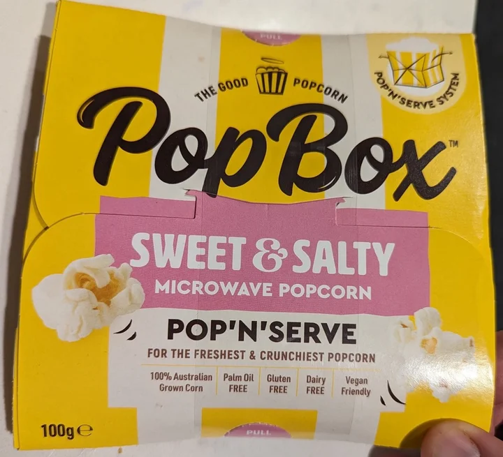 Pop Box Mega Butter Flavour Microwave Popcorn reviews | ProductReview ...
